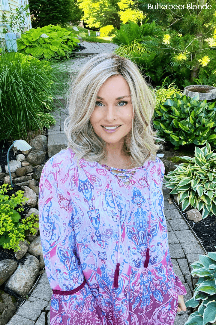 PUSH Human Hair Wigs | Bernadette Wig by PUSH | Heat Friendly Synthetic