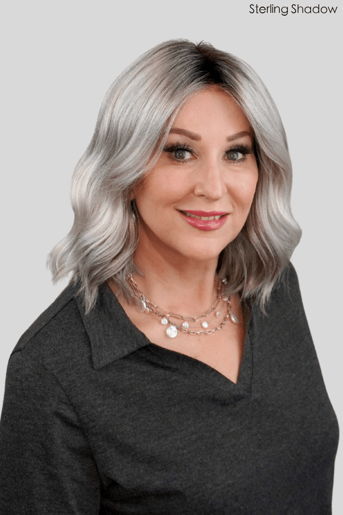 Envy Wigs | Charlotte Wig | Wavy, Mid-Length Wavy Synthetic Wig