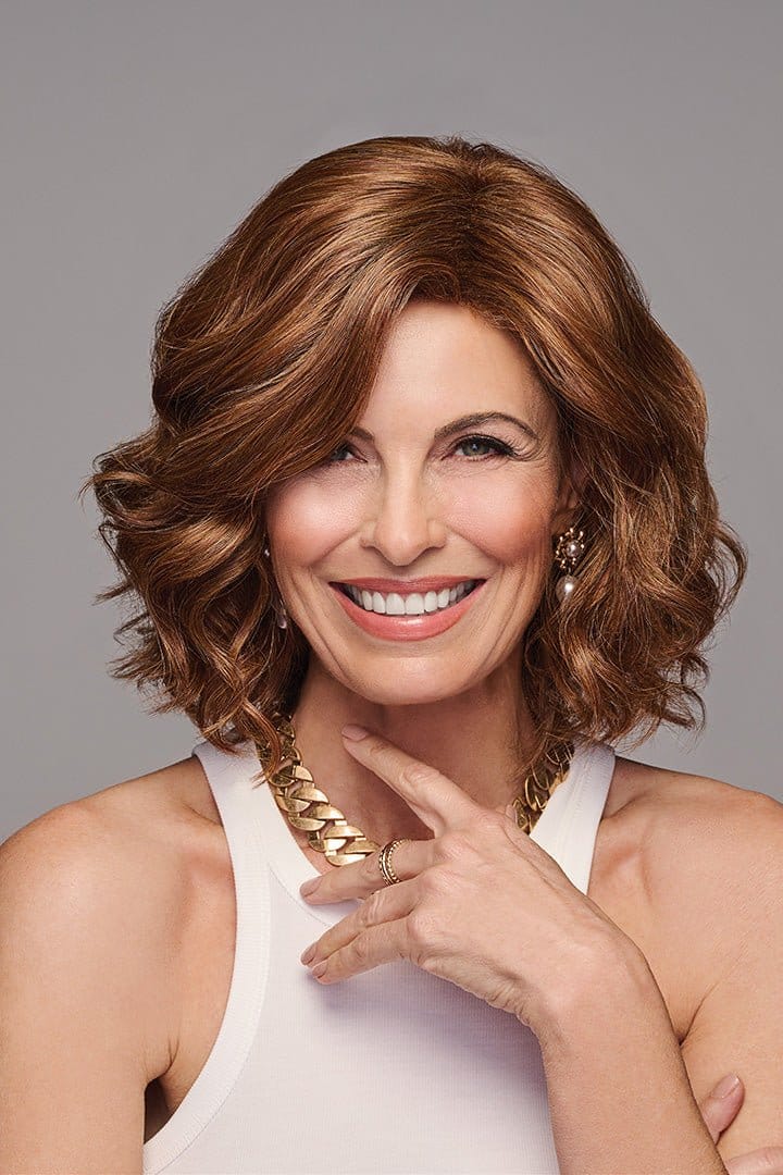 In Bloom by Gabor – Heat-Friendly Curly Bob Wig – Wig Studio 1