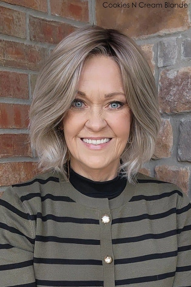 PUSH Wigs | Yvette Wig | Versatile Shorter Beach Wave Wig