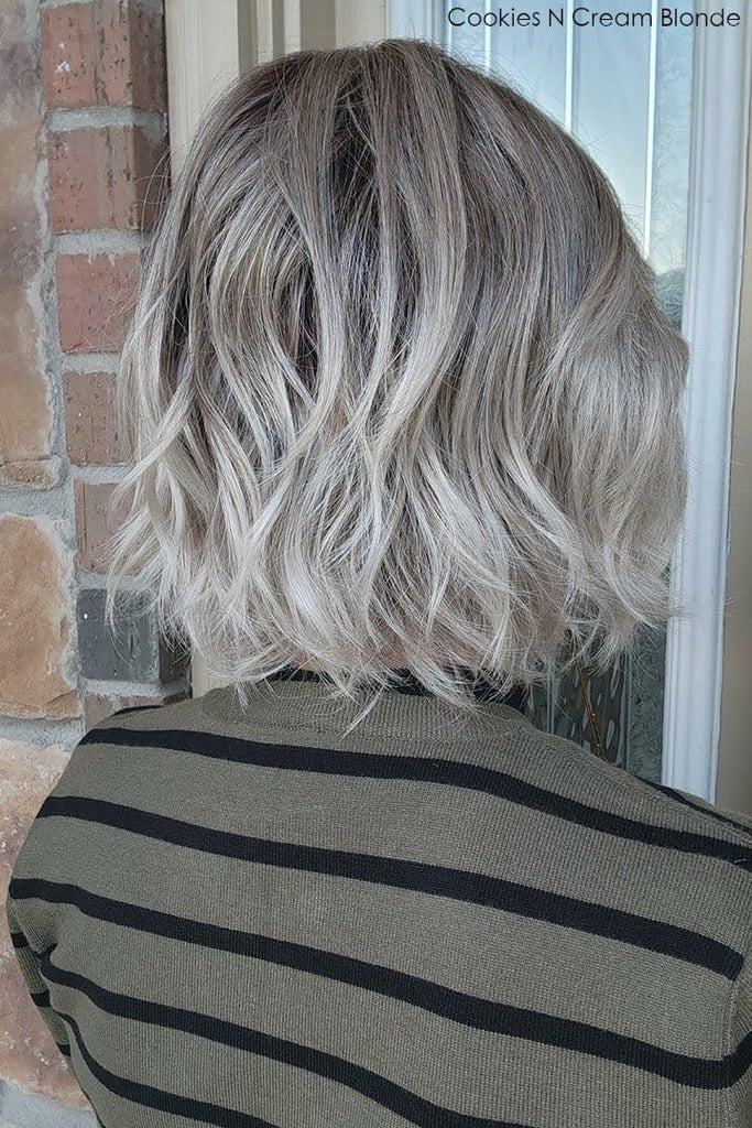 PUSH Wigs | Yvette Wig | Versatile Shorter Beach Wave Wig