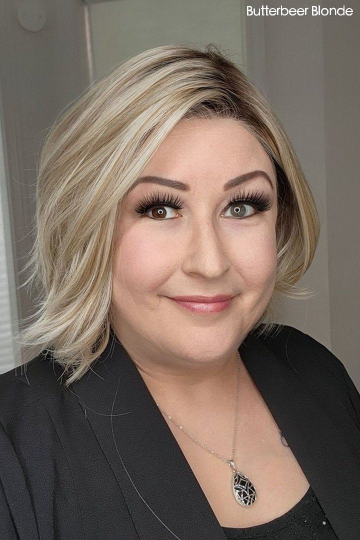 PUSH Wigs | Yvette Wig | Versatile Shorter Beach Wave Wig